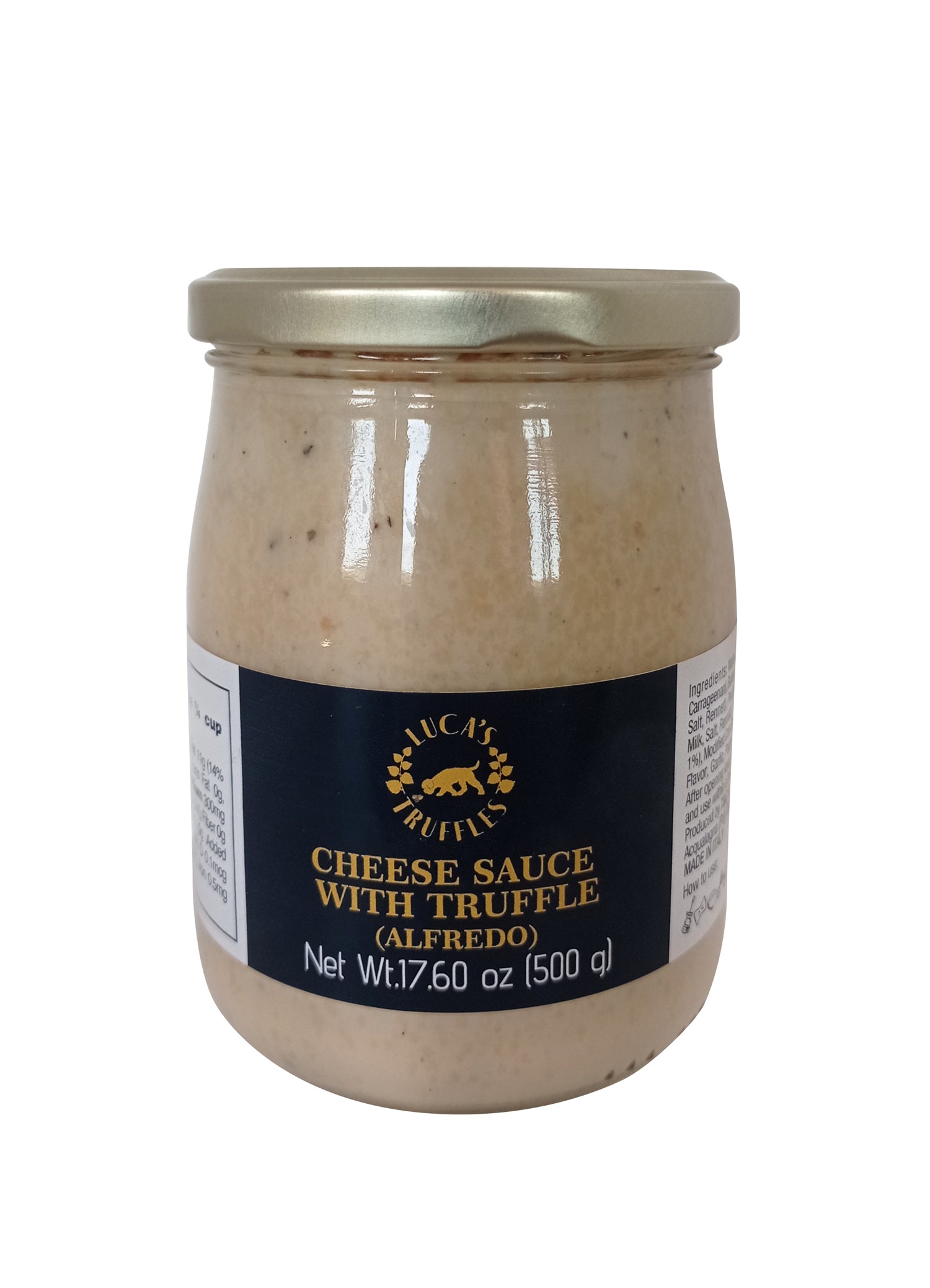 Luca's Truffle Cheese Sauce - Gourmet Alfredo Delight| luca's truffle